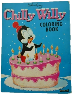 chilly willy penguin coloring pages