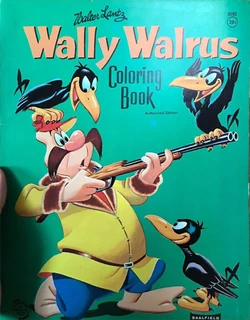 wally walrus coloring pages