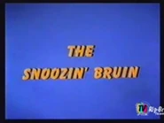 The Snoozin' Bruin | Walter Lantz Wiki | Fandom