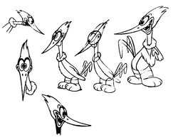 woody woodpecker goes to camp coloring pages