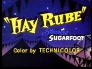 Hay Rube | Walter Lantz Wiki | Fandom