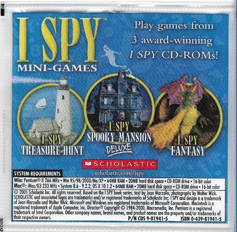 I Spy Mini-Games | Walter Wick Wiki | Fandom