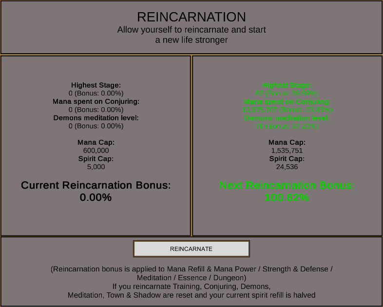 Reincarnation | Wizard (And Minion) Idle Wiki | Fandom