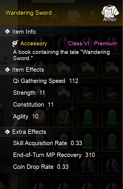 Wandering Sword - Tooltip | Wandering Sword Wiki | Fandom