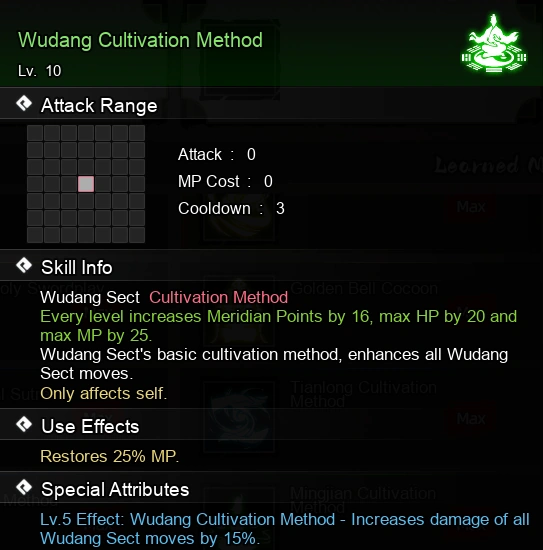 Wudang Cultivation Method | Wandering Sword Wiki | Fandom