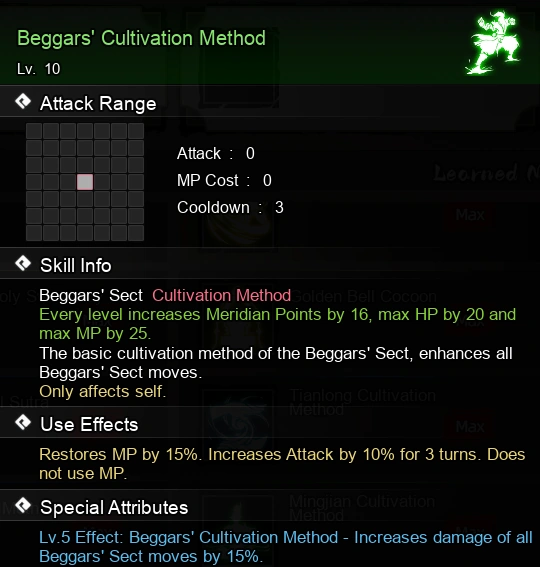 Beggars' Cultivation Method | Wandering Sword Wiki | Fandom