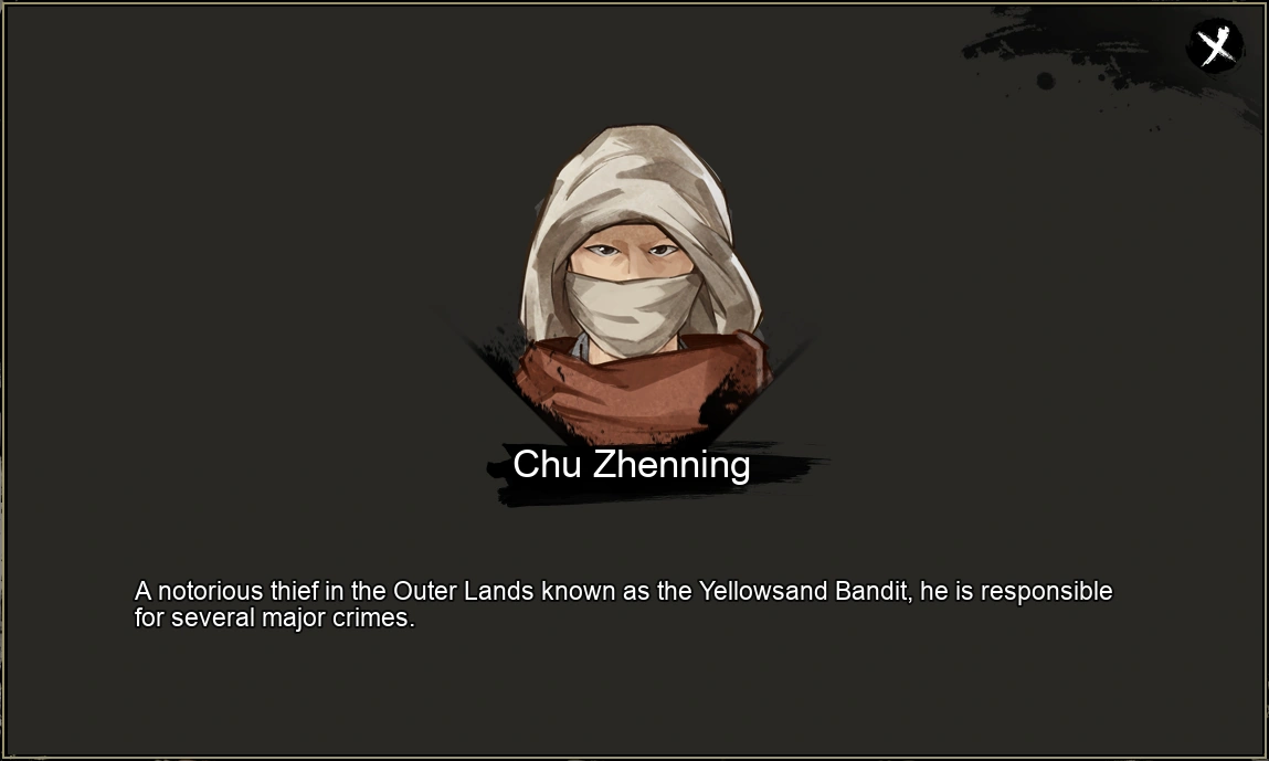 Chu Zhenning | Wandering Sword Wiki | Fandom