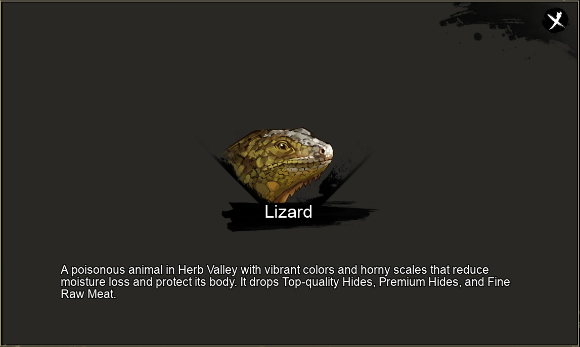Lizard | Wandering Sword Wiki | Fandom