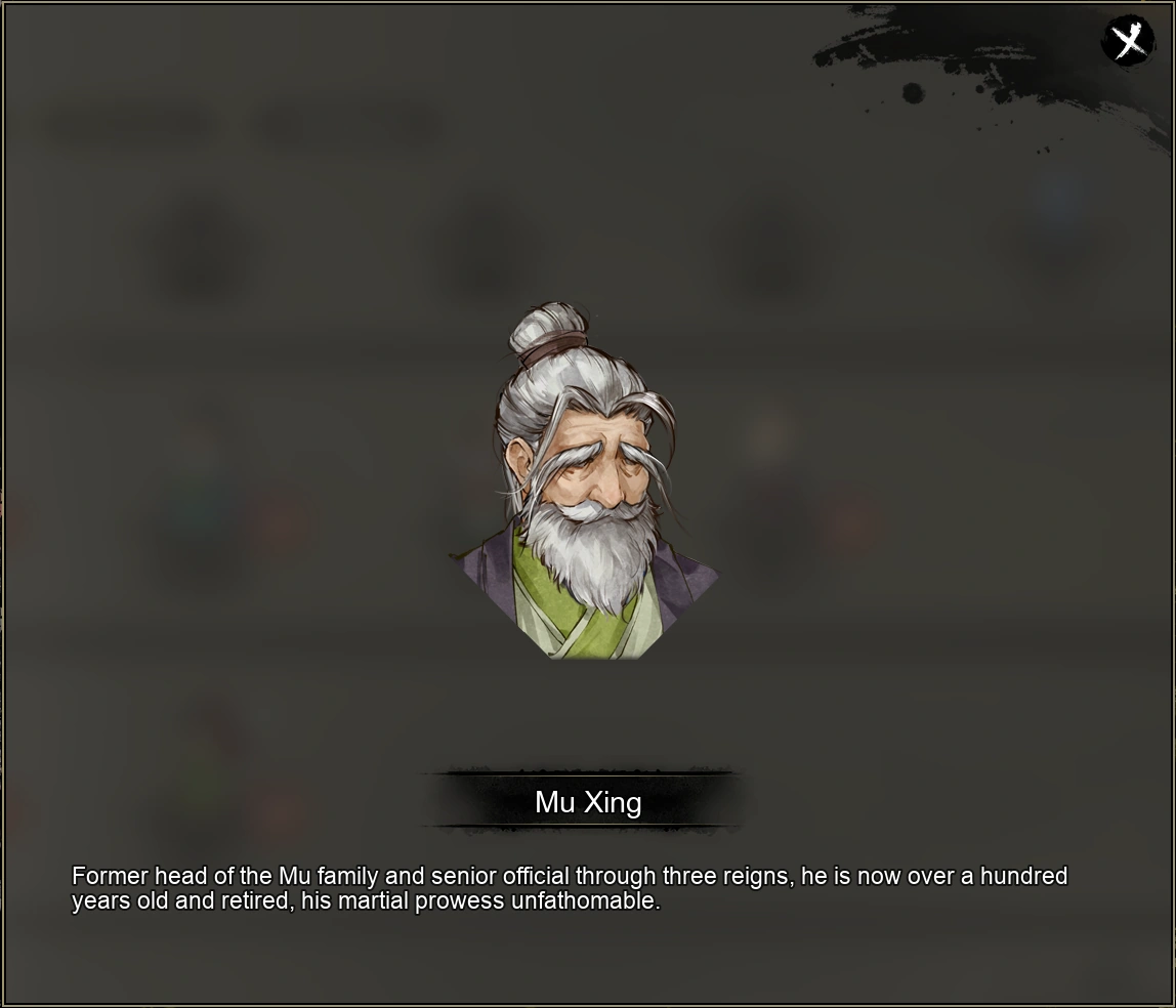 Mu Xing | Wandering Sword Wiki | Fandom