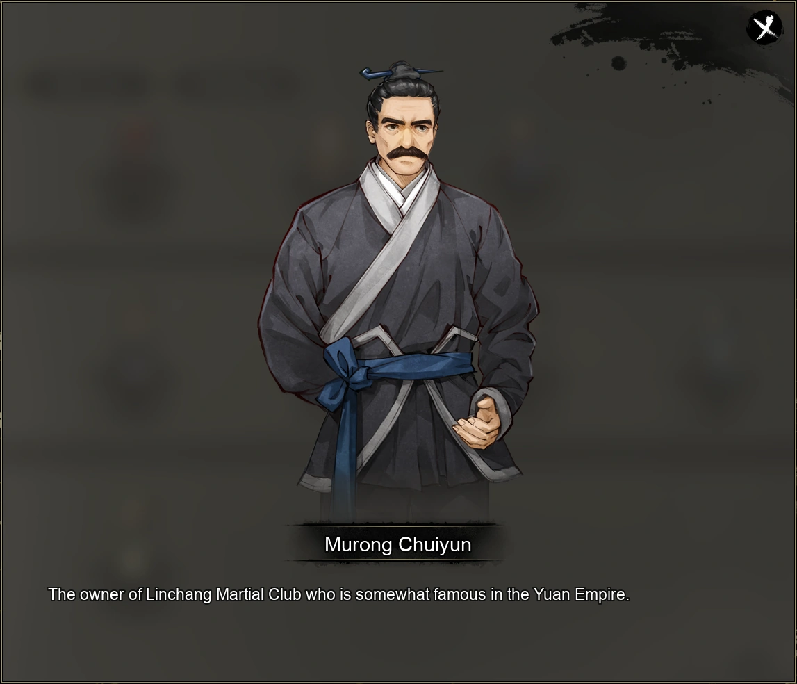 Murong Chuiyun | Wandering Sword Wiki | Fandom