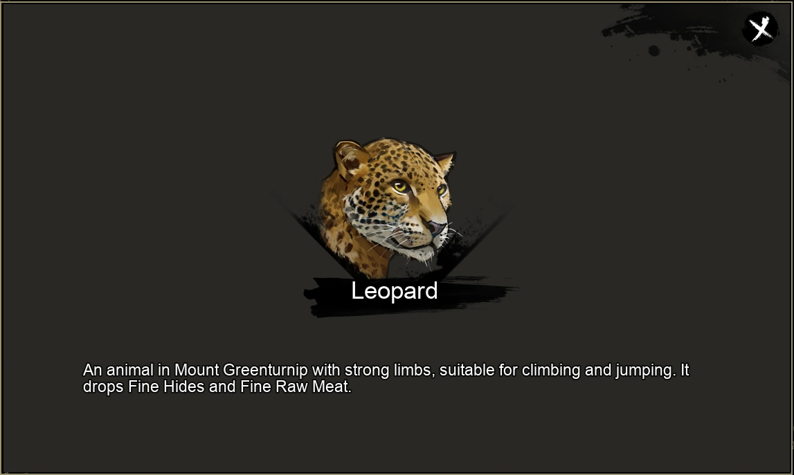 Leopard | Wandering Sword Wiki | Fandom
