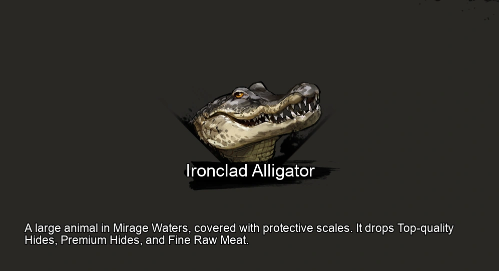 Ironclad Alligator | Wandering Sword Wiki | Fandom