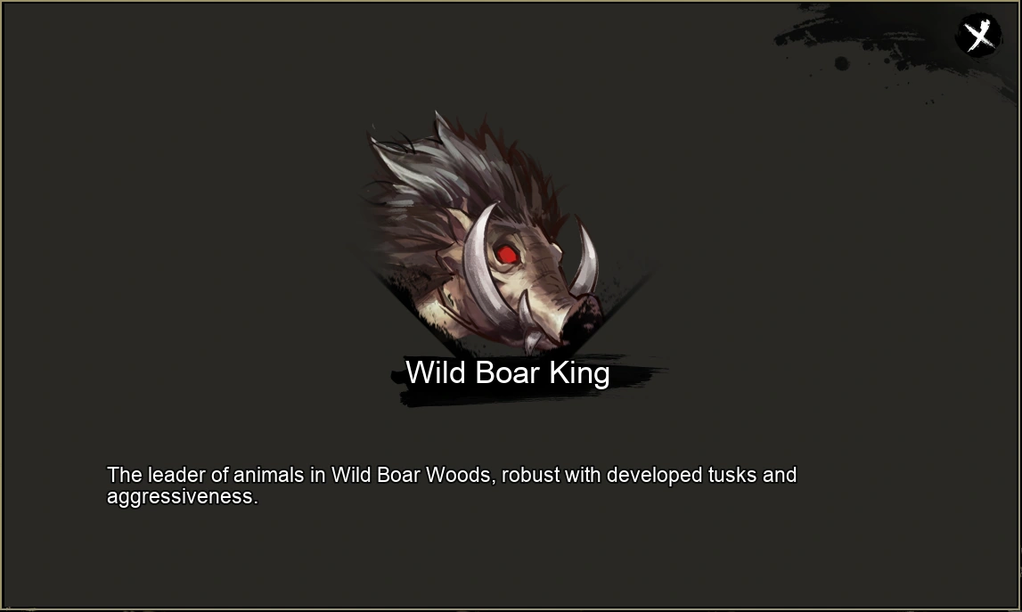 Wild Boar King | Wandering Sword Wiki | Fandom