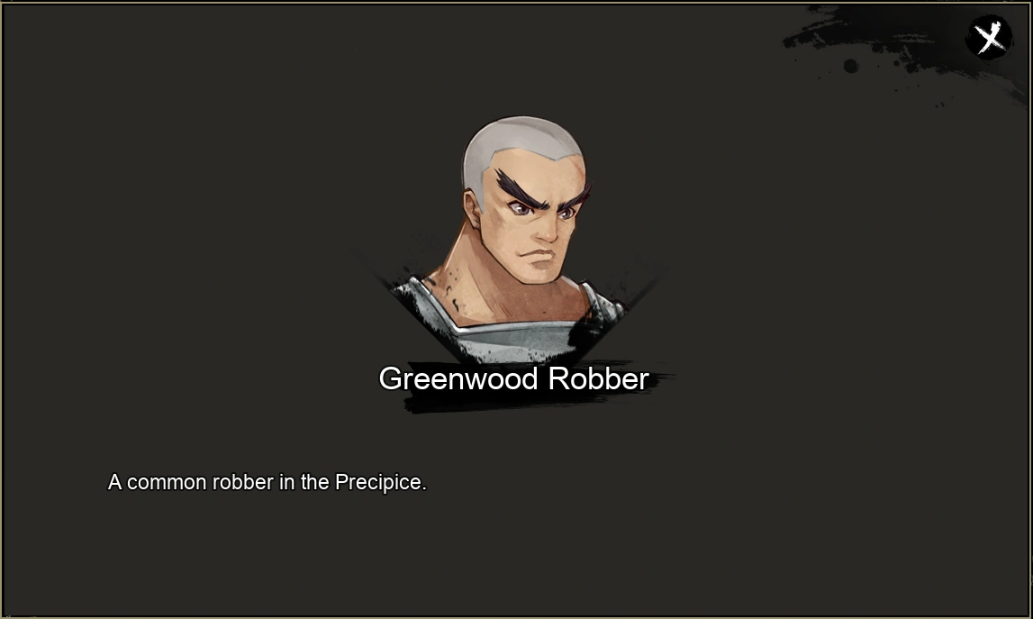 Greenwood Robber | Wandering Sword Wiki | Fandom