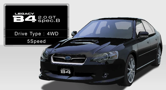 Subaru Legacy B4 2.0 GT Spec.B (BL5) | Wangan Midnight Wiki | Fandom
