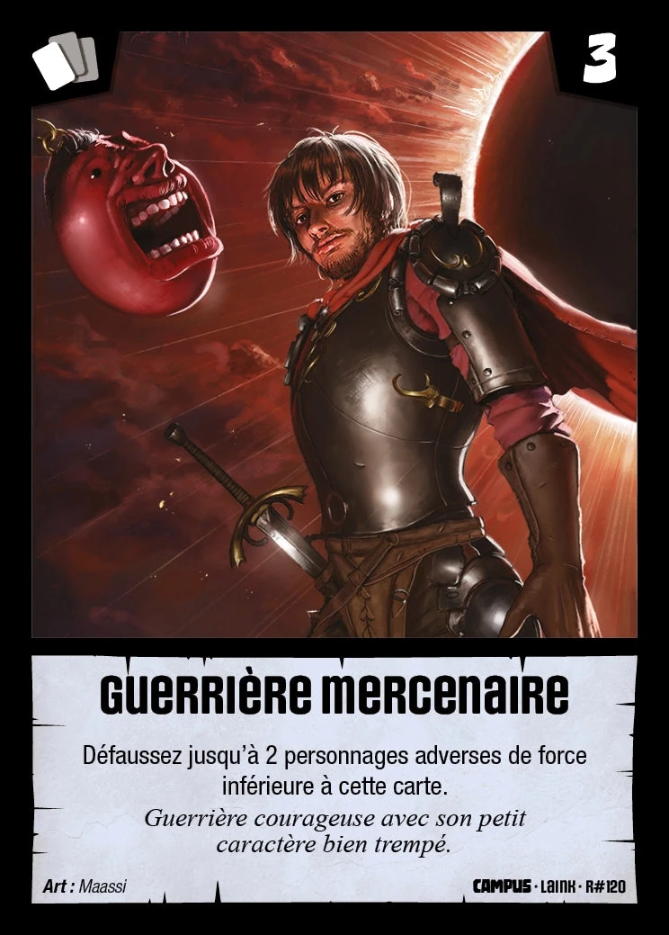 Guerrière mercenaire (S02-120) | Wiki Wankul | Fandom
