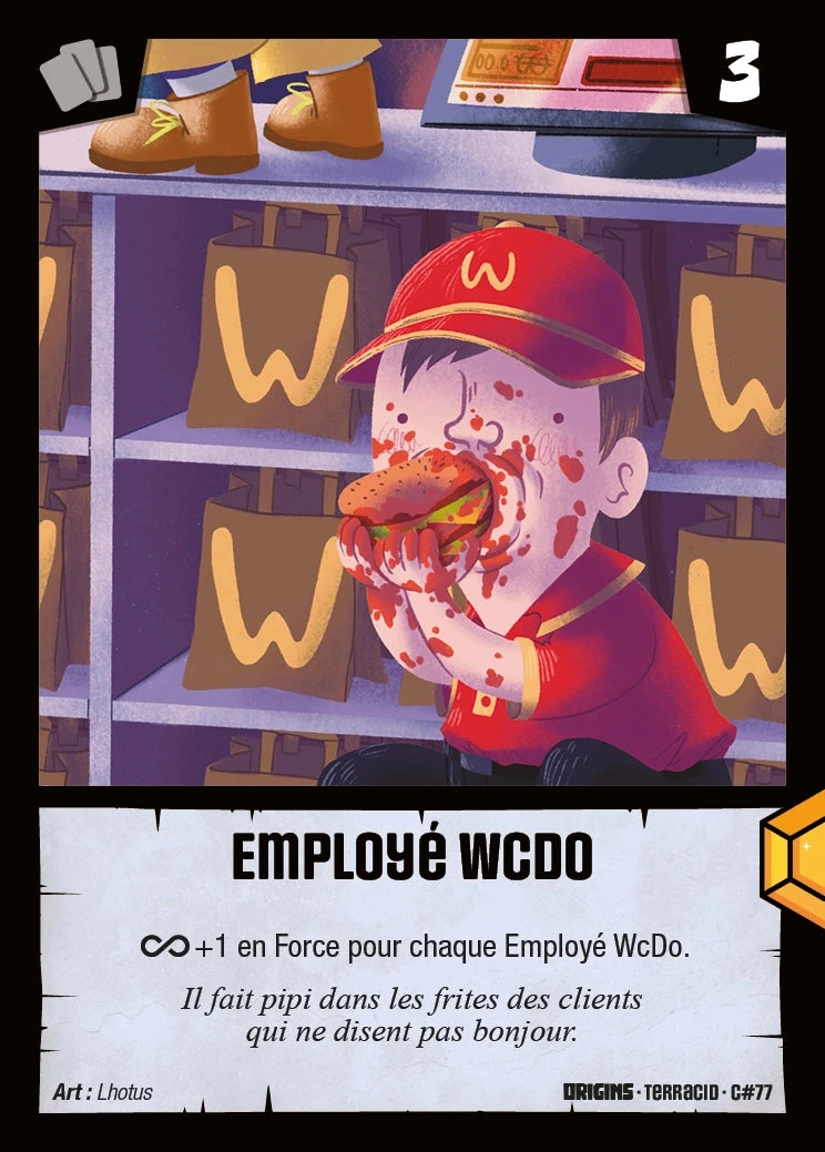 Employé WcDo (S01-77) | Wiki Wankul | Fandom