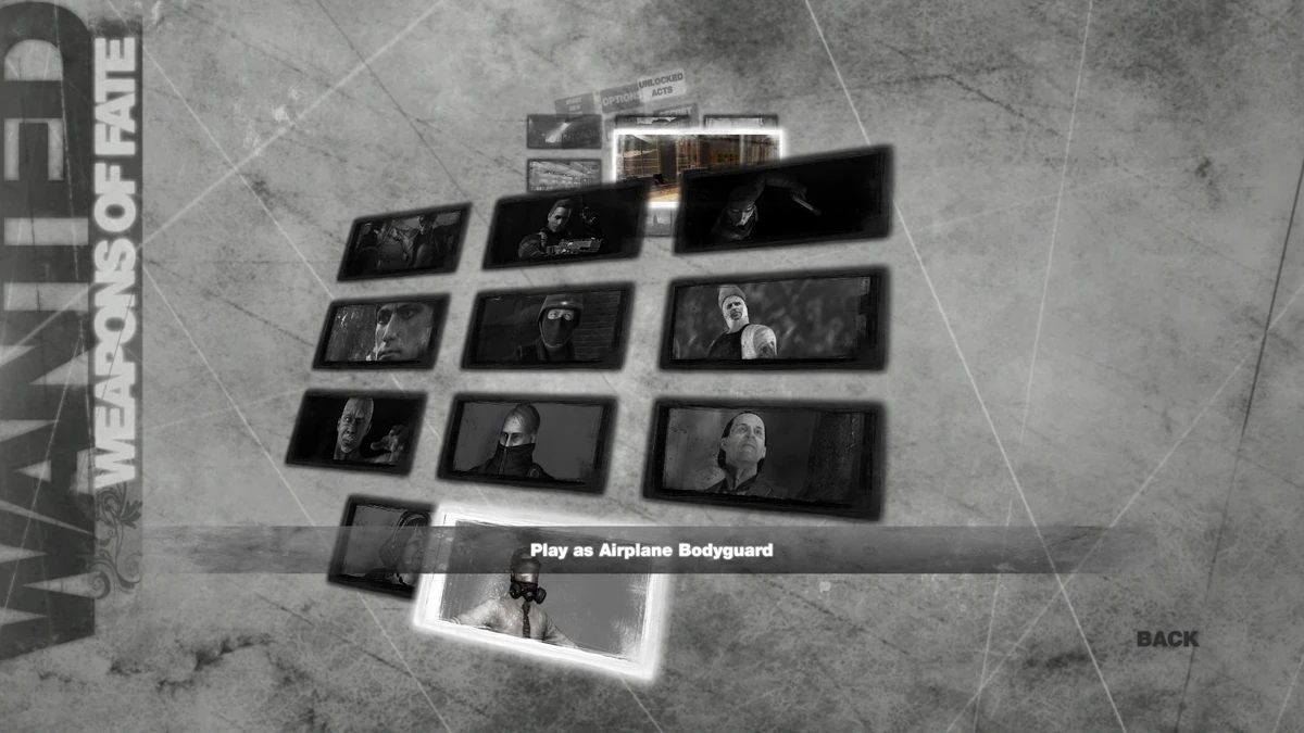 Unlockable Characters and Suits | Wanted Wiki | Fandom