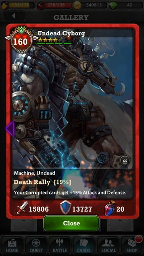 Undead Cyborg | War of the Fallen Wiki | Fandom