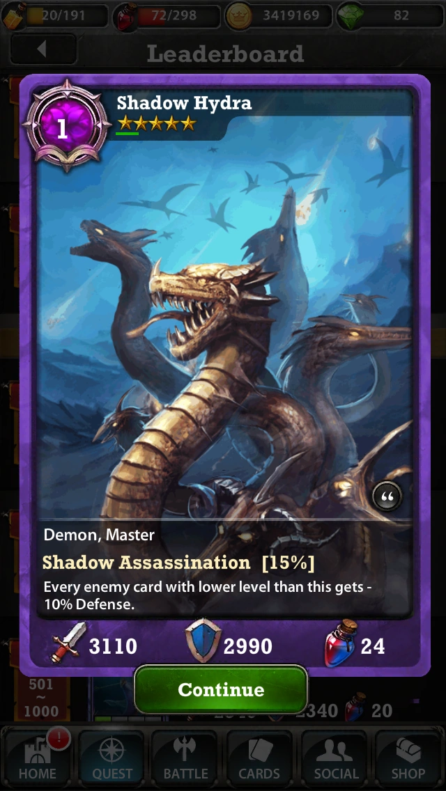 Shadow Hydra 5 | War of the Fallen Wiki | Fandom