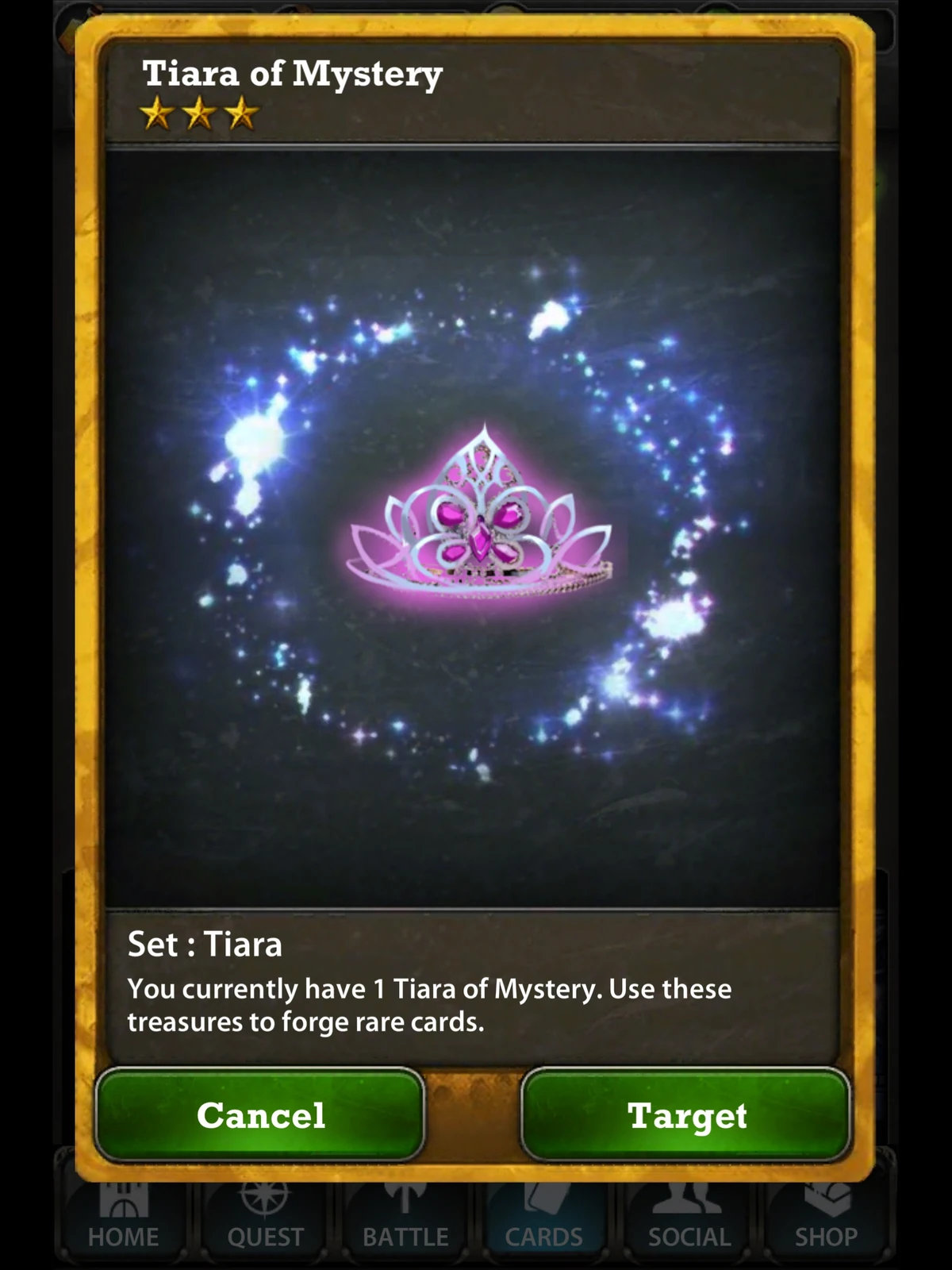 Tiara of Mystery | War of the Fallen Wiki | Fandom