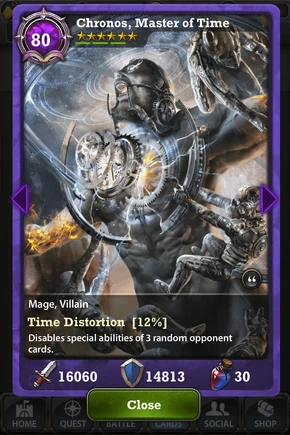 Chronos, Master of Time | War of the Fallen Wiki | Fandom