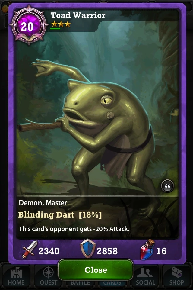 Toad Warrior | War of the Fallen Wiki | Fandom