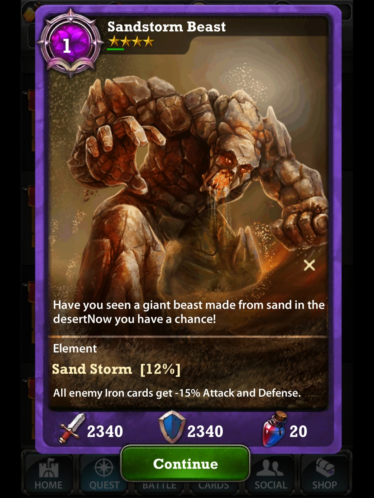 Sandstorm Beast | War of the Fallen Wiki | Fandom