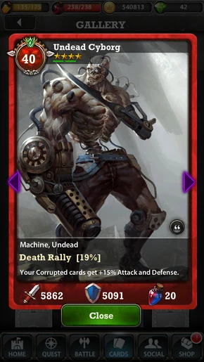 Undead Cyborg | War of the Fallen Wiki | Fandom