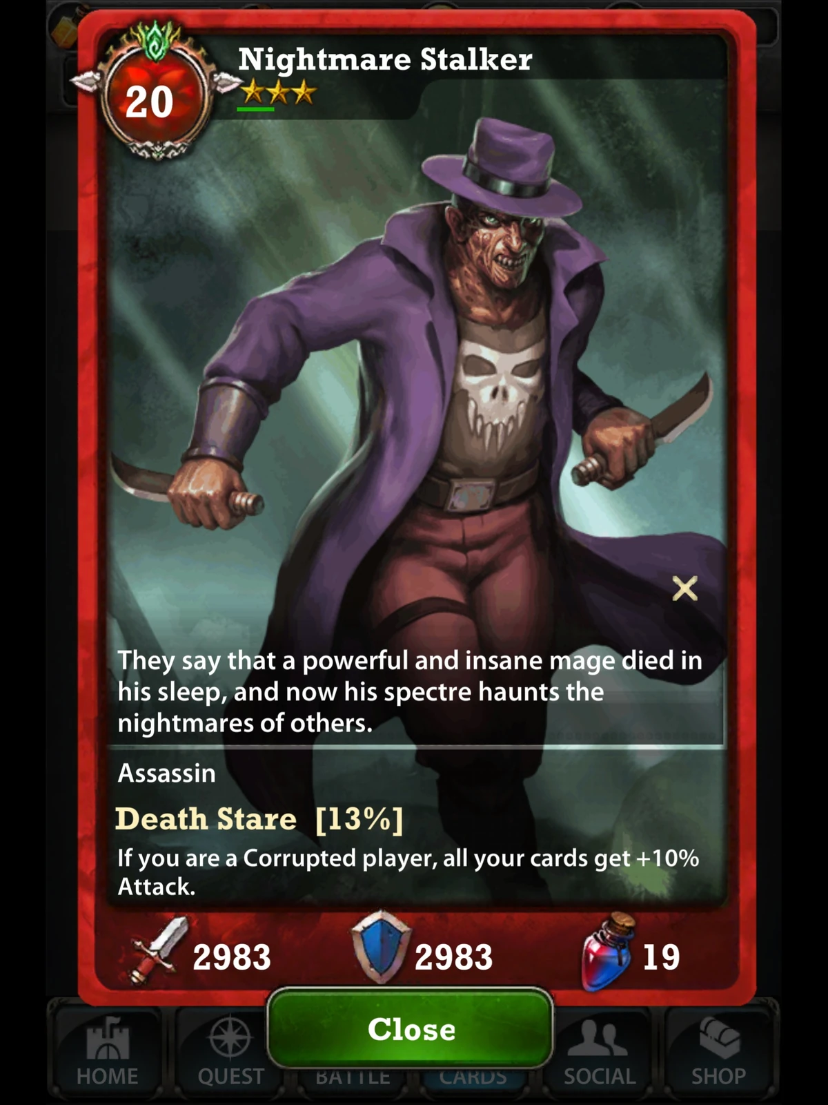 Nightmare Stalker | War of the Fallen Wiki | Fandom