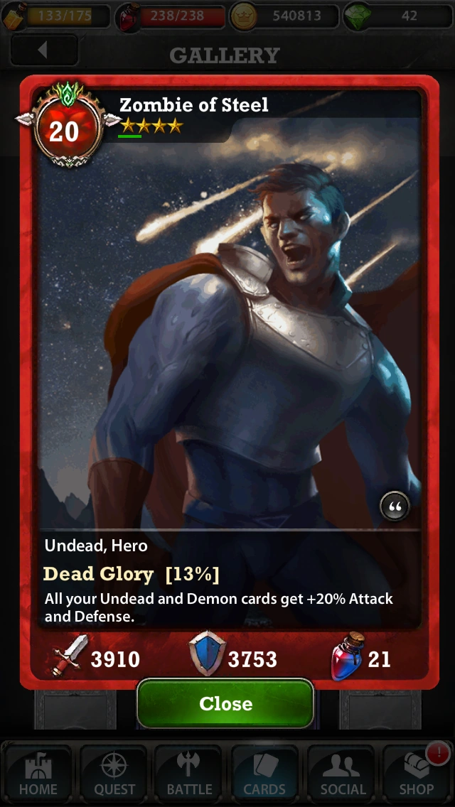 Zombie of Steel | War of the Fallen Wiki | Fandom