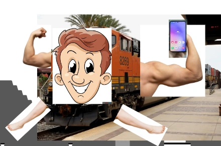 Train man | WAR WITH DA BOIS Wiki | Fandom