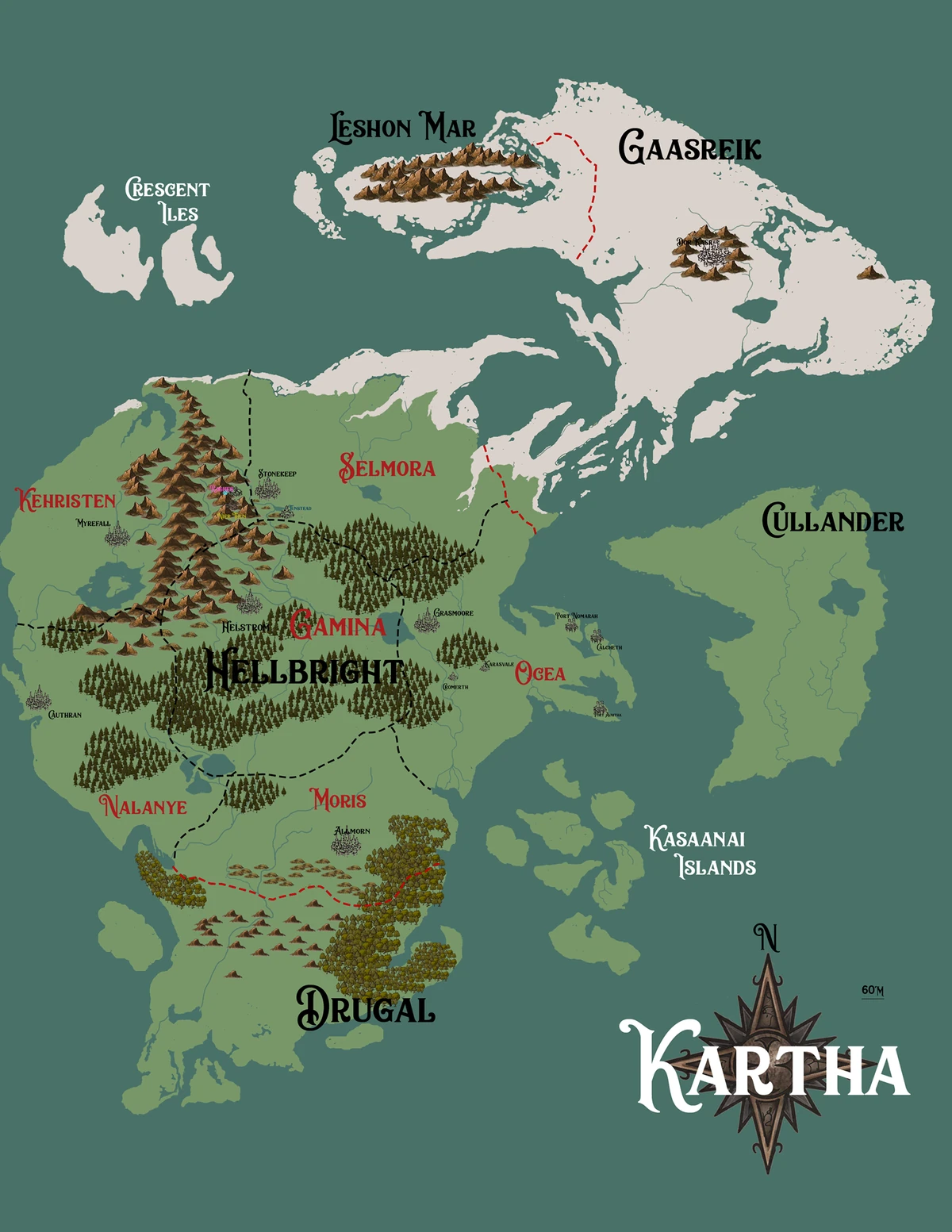 Map of Kartha | War for Kartha Wiki | Fandom