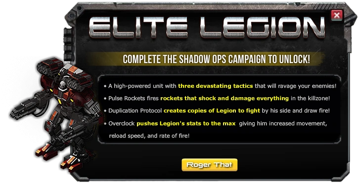 Elite Legion | War Commander Wiki | Fandom