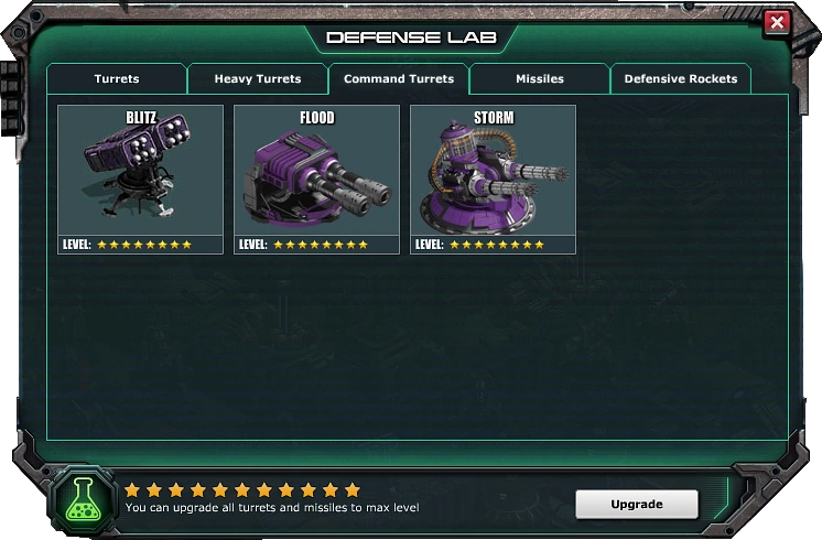 Defense Lab | War Commander Wiki | Fandom