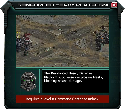 Reinforced Heavy Platform | War Commander Wiki | Fandom