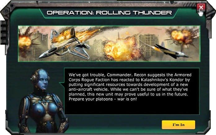 Operation: Rolling Thunder | War Commander Wiki | Fandom