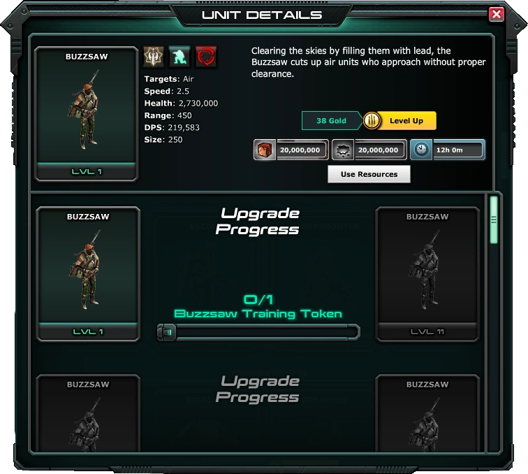 Buzzsaw | War Commander Wiki | Fandom