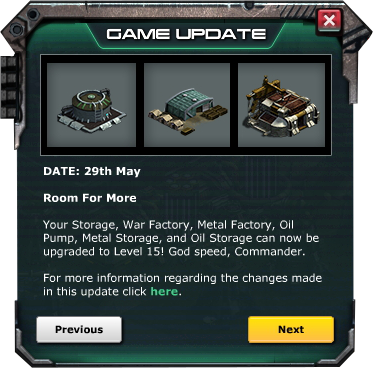 Metal Storage | War Commander Wiki | Fandom