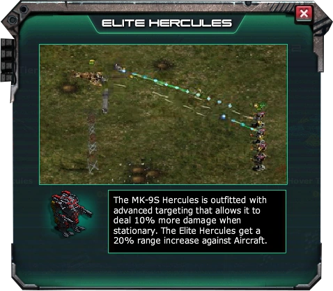 Elite Hercules | War Commander Wiki | Fandom