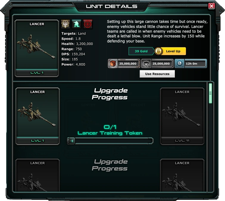 Lancer | War Commander Wiki | Fandom