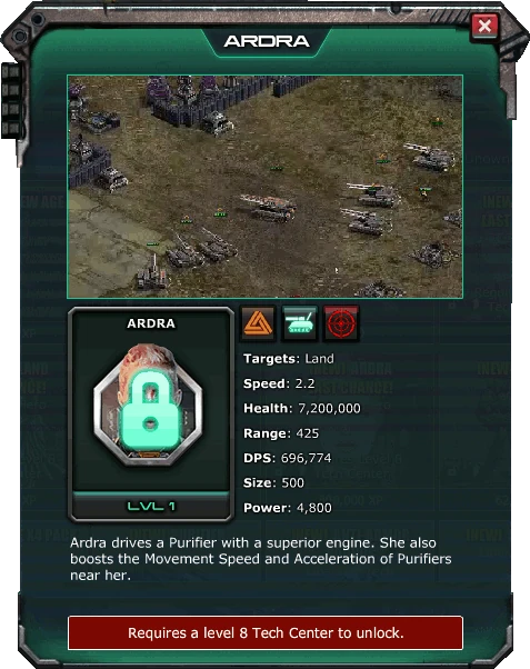 Ardra | War Commander Wiki | Fandom