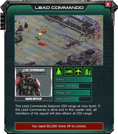 Lead Commando | War Commander Wiki | Fandom