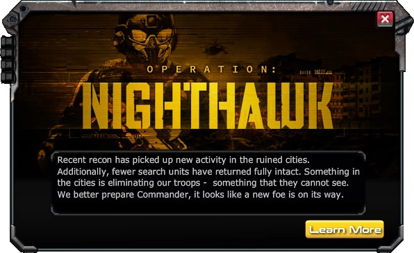 Operation: Nighthawk | War Commander Wiki | Fandom
