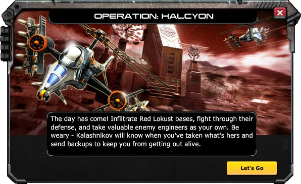 Operation: Halcyon/Sandbox | War Commander Wiki | Fandom