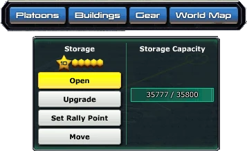 Storage | War Commander Wiki | Fandom
