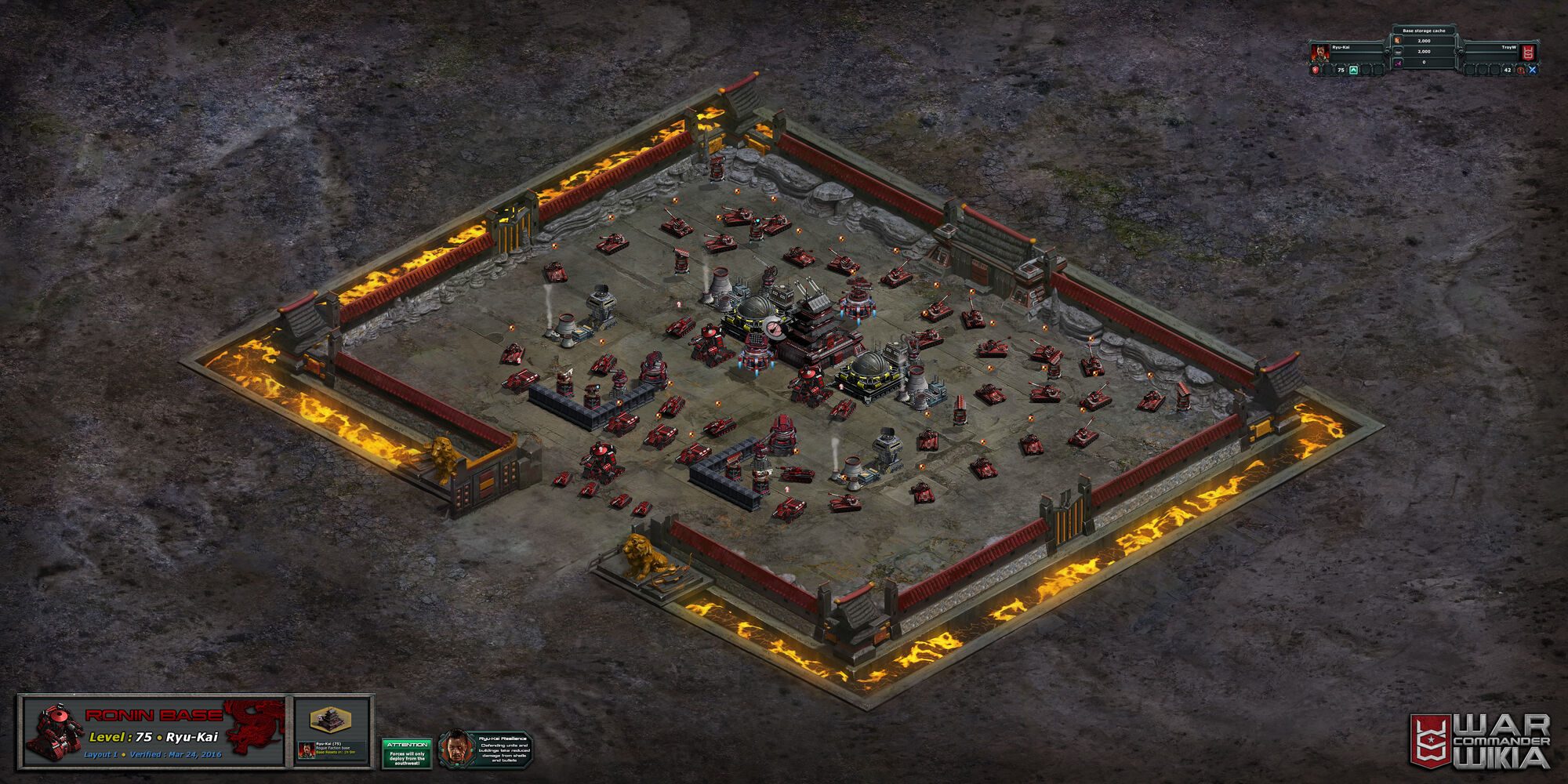 Ronin Base War Commander Wiki Fandom