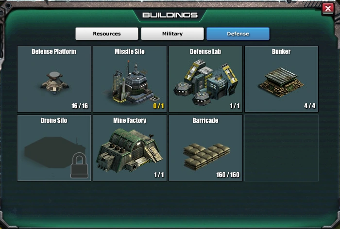 Missile Silo | War Commander Wiki | Fandom