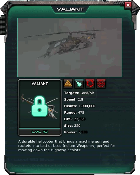 Valiant | War Commander Wiki | Fandom