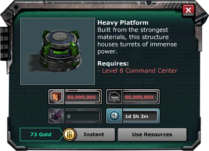 Floating Heavy Platform | War Commander Wiki | Fandom